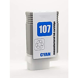 XL-Ink Compatible for Canon PFI-107/PFI107 6-Pack (2X Matt Black, Black, Cyan, Magenta, Yellow)