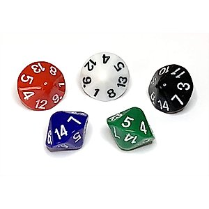 Set of 14-Sided Dice