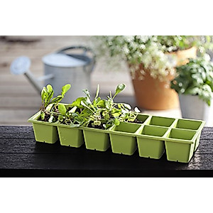 Keter Urban Bloomer 12.7 Gallon Raised Garden Bed with Self Watering Planter Box and Drainage Plug, Dark Grey