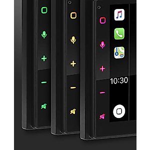 BOSS Audio Systems Elite Series BE950WCPA Wireless Apple CarPlay Android Auto Car Multimedia Player - 6.75 Inch Capacitive Touchscreen, Bluetooth, No DVD, Multicolor Illumination, High Resolution FLAC