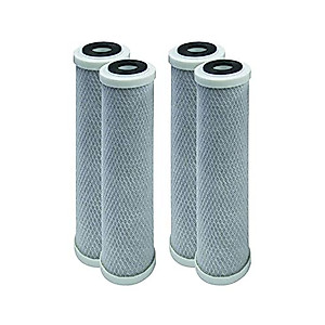 CFS – 4 Pack Premium Fact Universal Whole Home Water Filter Cartridges Compatible with EPW2F Models – Remove Bad Taste & Odor – Whole House Replacement Water Filter Cartridge, White