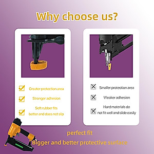 NEBOO Nailer Safety Pad P1640003932 Replacement for Bostitch nailer SB-1664FN, 4148000, 5335001, 6240001 (3 Pack)