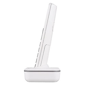 wugui D1102B dless Phone with Answering Machine Caller ID/Call Waiting 1.6 inch Backlight L 3 Lines Screen Display Re able Batteries Port 16 Languages for Office Home Conference