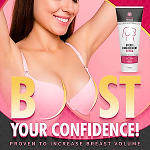 Pretty Privates – Breast Enhancement Cream – Breast Lifter – Larger, Firmer, and Fuller Breasts - All-Natural Fast Growth Breast Enlargement Cream – Breast Plumping Formula (4oz)