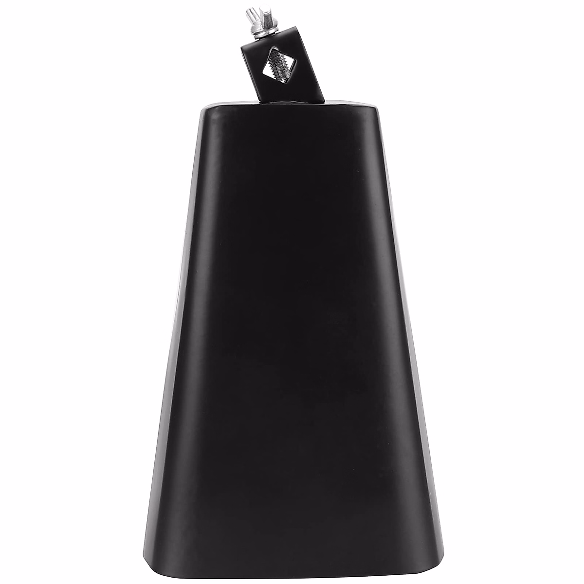 KOHAND 2 Pack 8 Inch Metal Steel Cow Bells, Noise Makers Hand Percussion Cowbell with Stick for Drum Set Percussion Instrument, Sporting Events, Wedding, Football, Black