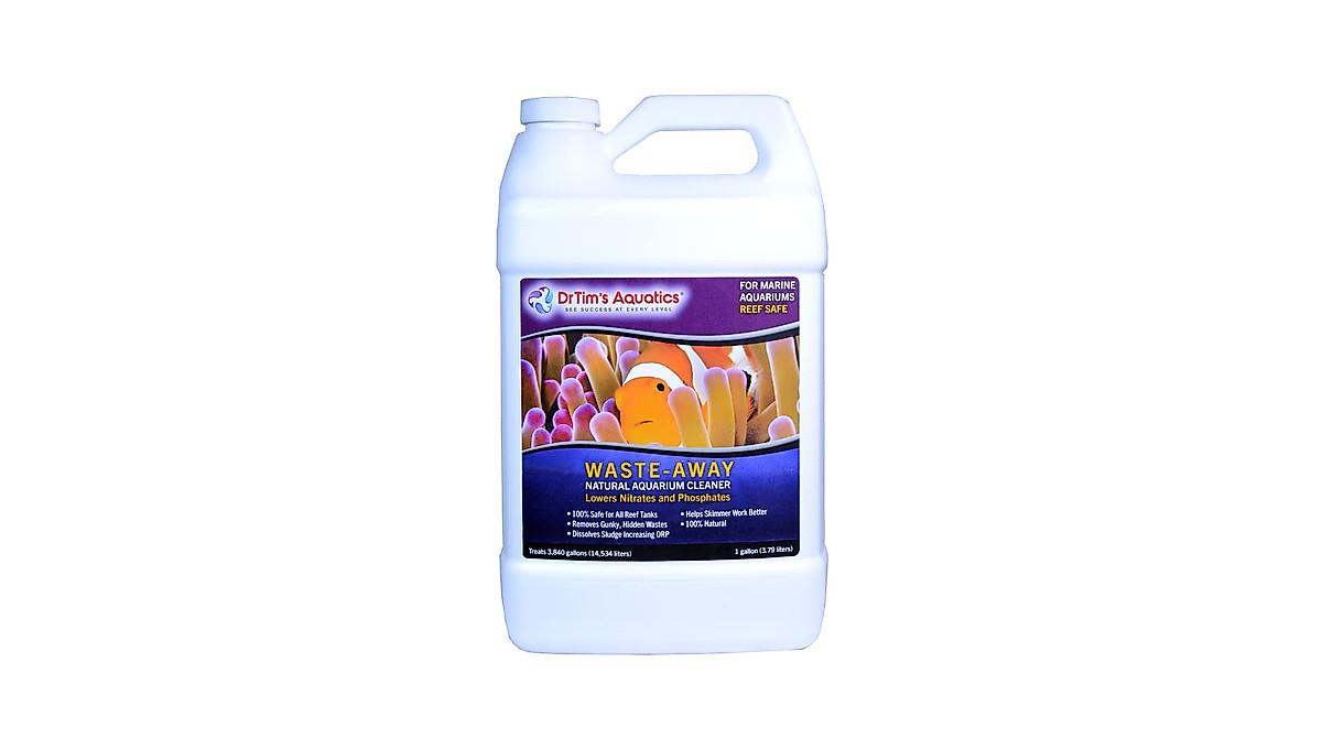 DrTim's Reef Waste-Away 128 oz - Keeps Your Reef Water Clean & Clear