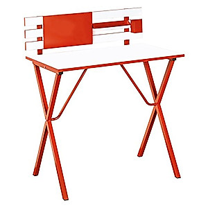 Kings Brand Furniture Kids Children's Computer Writing Desk, Red