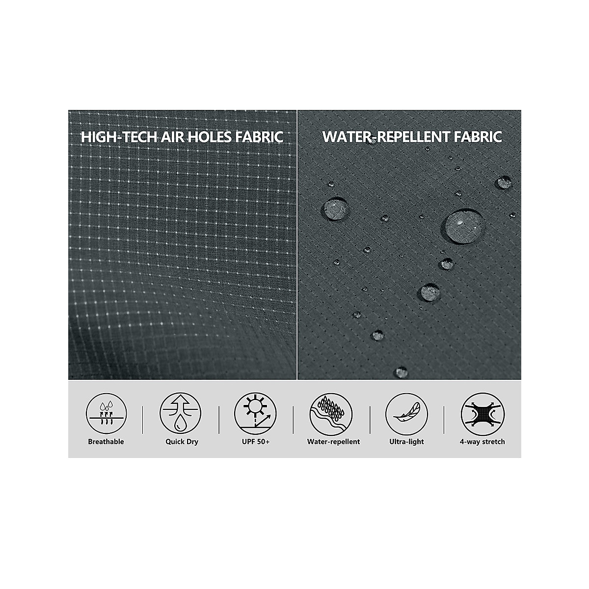 Little Donkey Andy Women's Quick Dry Running Shorts, 3 Inch Breathable Golf Hiking Athletic Shorts with Liner, Air Hole Tech Gray Heather S