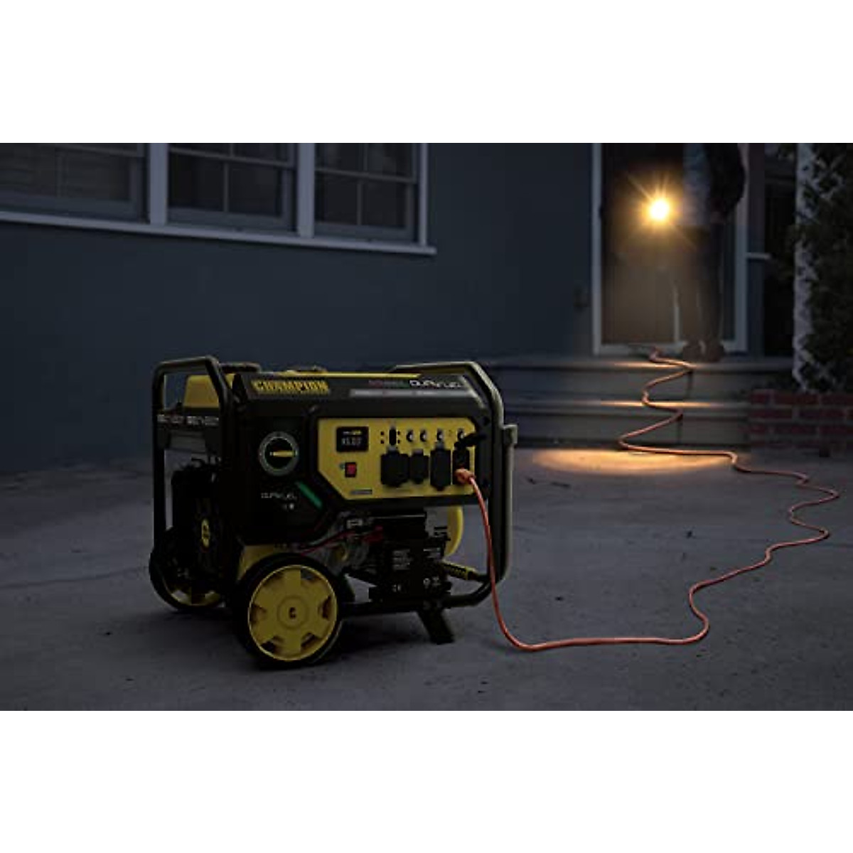 Champion Power Equipment 201194 11,500/9,200-Watt Dual Fuel Portable Generator, Electric Start