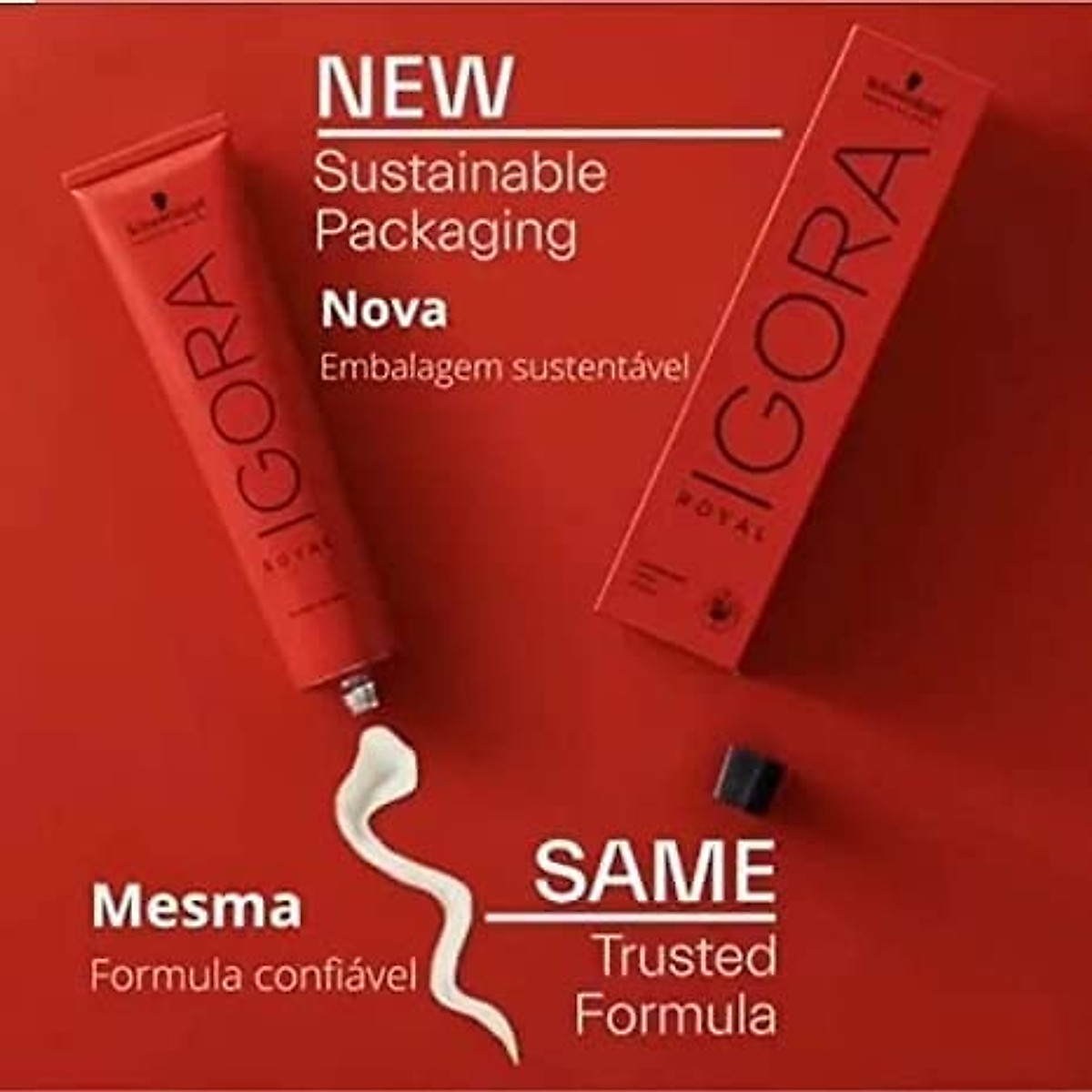 Schwarzkopf Professional Igora Royal Permanent Color Creme, 3-0, Dark Brown, 60 Gram