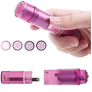 Finever Power Massagers Tool Electric Foot Neck Back Hand Leg Arm Shoulder Massage Aches Sports Recovery for Women (Pink Big and Pocket Massager)