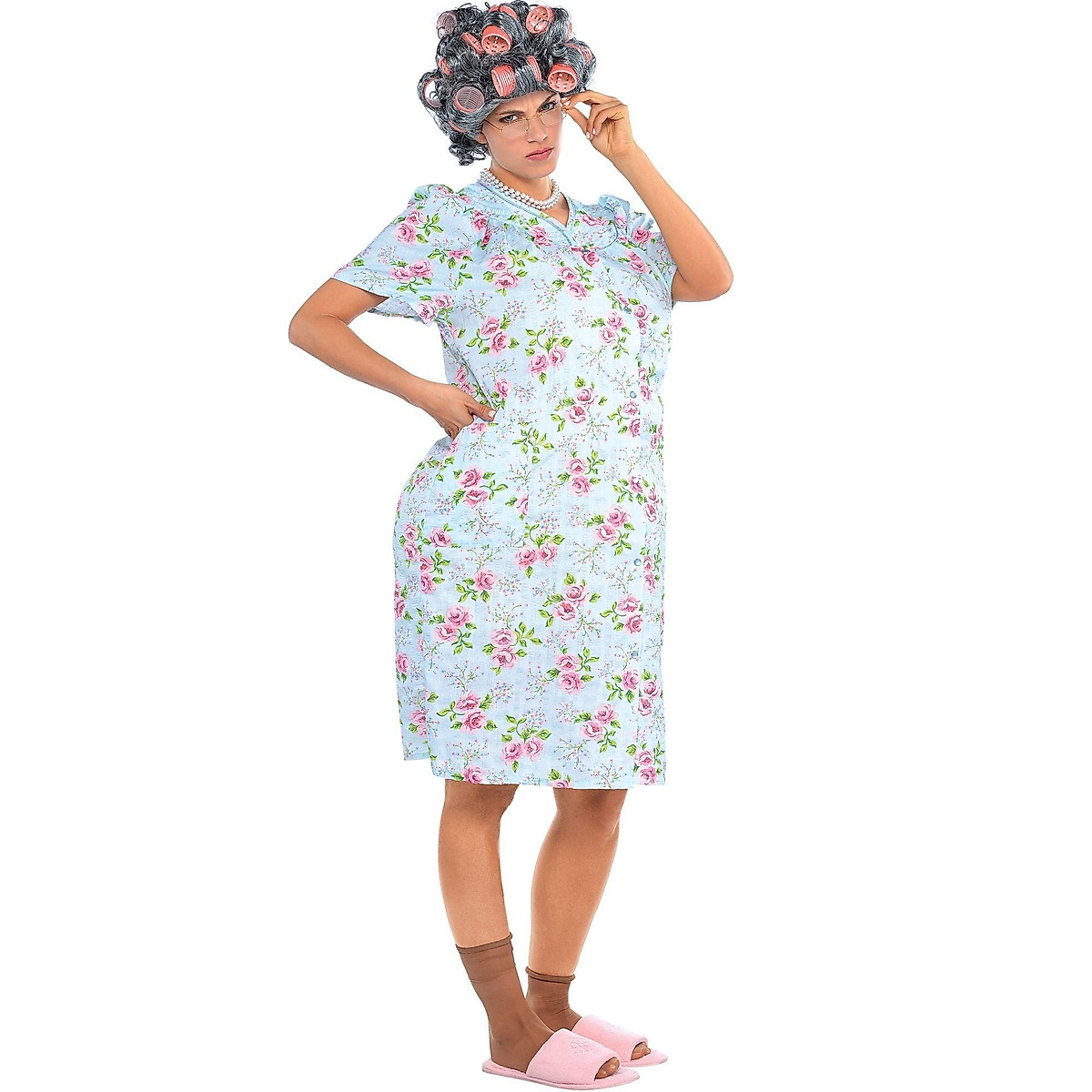 Adult Fat Suit Party Costume - One Size, Beige - 1 Pc.