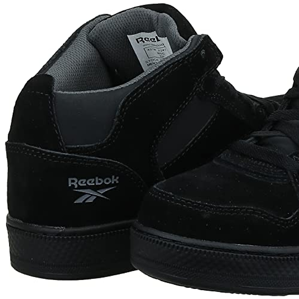 Reebok mens Dayod Safety Toe Skateboard Work Industrial Construction Shoe, Black, 12 US