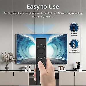 【Pack of 2】 Universal Remote Control for AllRemote Replacement,Compatible for All,OLED LED LCD SUHD 4K 8K Smart TVs with Video