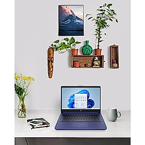 HP Essential Laptop, 14.0" HD Touchscreen, AMD Ryzen 7 5700U (Beats i7-1165G7), 32GB RAM, 1TB PCIe SSD, Webcam, SD Card Reader, Wi-Fi, Windows 11 Home, Blue