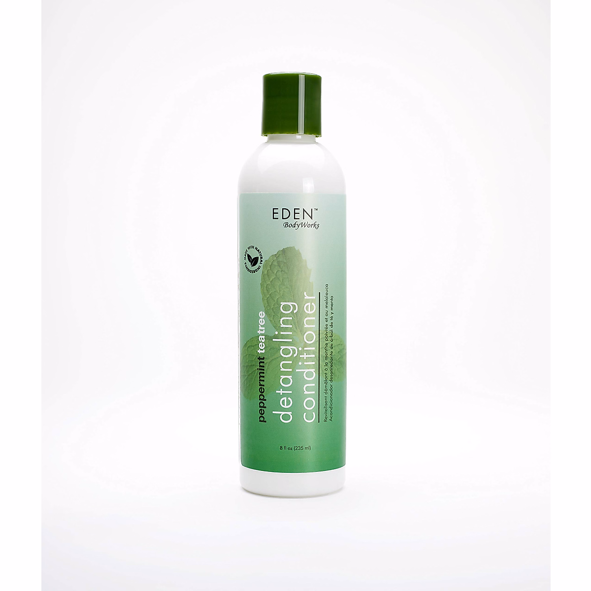 EDEN BodyWorks Peppermint Tea Tree Conditioner | 8 oz | Refresh & Soothe Scalp, Moisturize & Detangle Hair - Packaging May Vary