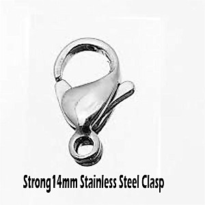 Hidden Hollow Beads Set Of 4 Clip On Charms, Bag, Purse, Handbag, Message, Keychain, Zipper Pull, Bracelets, Necklaces, Jewelry (Religious)