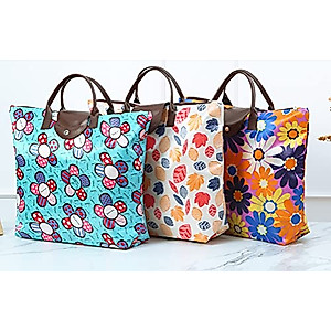 Foldable Collapsible Shopping Cart Trolley Bag with Wheels - Reusable Grocery Bags for Travel (B0B7BGLBGT)