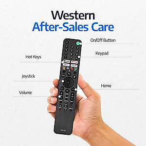 Vorlich® Sony Universal Remote with Voice Control RMF-TX520U, Replacement Sony TV Remote - 1 Year Warranty Included