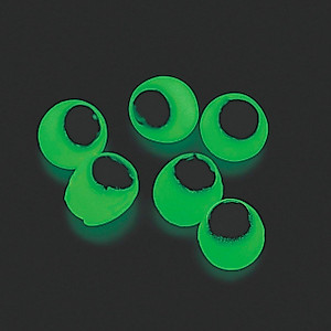 Spooky Glow-In-The-Dark Squishy White Eyeball (.75") - 12 Pcs - Perfect for Sensory & Anxiety Relief