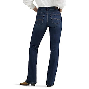 Lee Women's Ultra Lux Comfort with Flex Motion Bootcut Jean Renegade 10 Medium