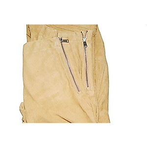 Ralph Lauren Polo Black Label Mens Suede Leather Pants Brown Tan 34/34 $1,495