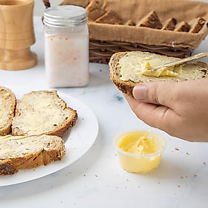 Comfy Package [250 Count 2 oz. Plastic Disposable Portion Cups (No Lids) Souffle Cups