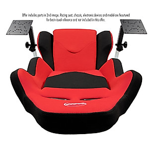 OpenWheeler | Configuration 1 | Flight Simulator HOTAS Add-on Kit. Fits Thrustmaster T.Flight One / 4, T16000M, Airbus, Logitech X56, X52, X52Pro, VKB Gladiator, CH Products, Hori