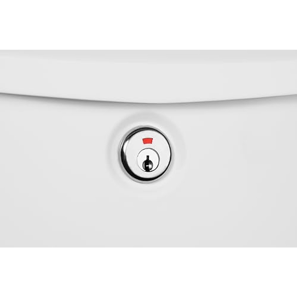 Architectural Mailboxes Parkside Galvanized Steel, Locking, Wall Mount Mailbox, 2576W-10, White, Medium Capacity