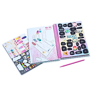 Craft-tastic — Scratch and Sticker Interactive Journal — Activity Book Packed with Fun Quizzes, 550+ Stickers, Creative Doodle Prompts, and More!