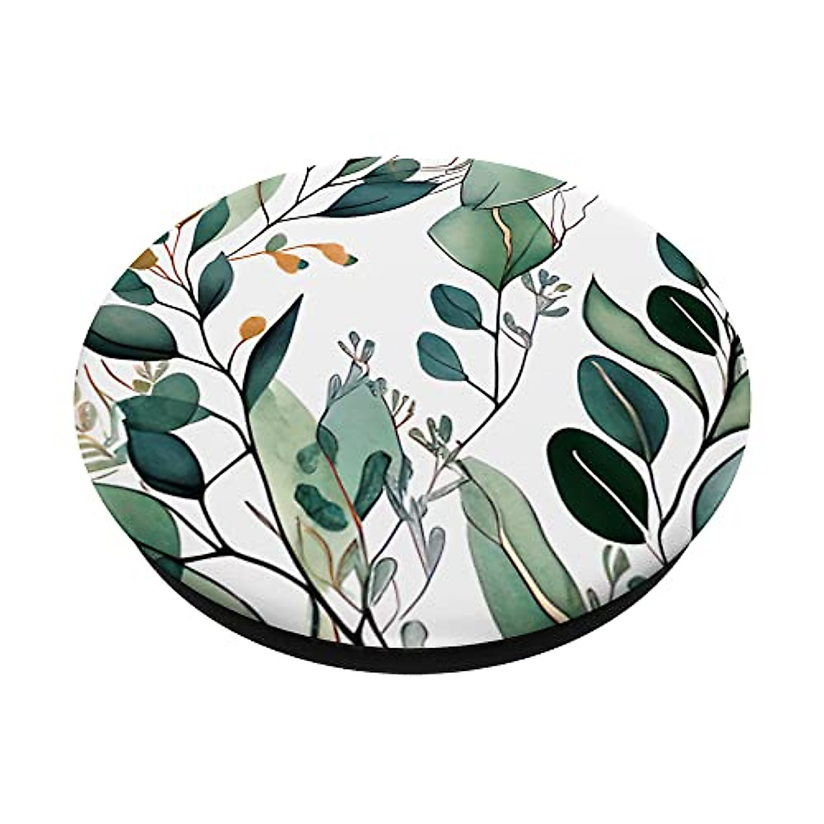 Eucalyptus Floral Boho Flower Blossom Branches Leaves Art PopSockets Swappable PopGrip