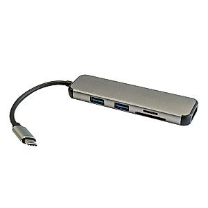 3GO USB 3.0 Type-C 2P USB-A + CR + HDMI HUB