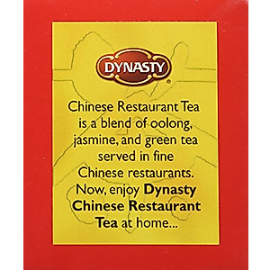 Dynasty 100% Natural Chinese Restaurant Tea Net Weight 1.13 oz. (32g) pack of 16 teabags
