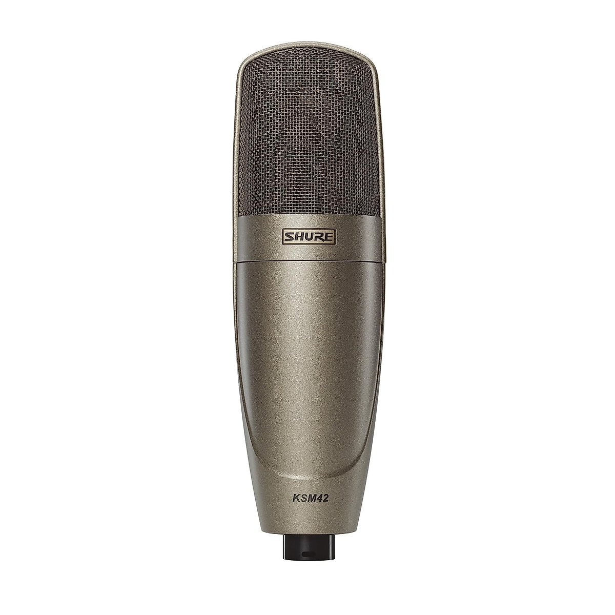 Shure KSM42 Cardioid Condenser Microphone - Large Dual-Diaphragm Side-Address Mic for World Class Vocals, with Prethos Advanced Preamplifier Technology, Ultra-Wide Dynamic Range & Internal Shock Mount