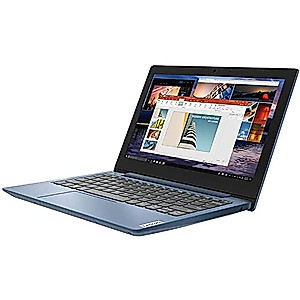 Lenovo 2021 Newest ideapad Compact Laptop for School and Home: 11.6" HD Display, Intel Dual-Core Celeron, 4GB RAM, 64GB Storage, WiFi, BT, HDMI, Dolby Audio, Office 365, Win10 S, June Cloth