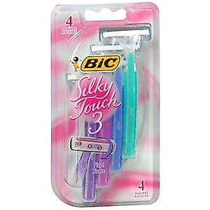 Bic Silky Touch 3 Pivot Shavers 4 ct (Pack of 6)