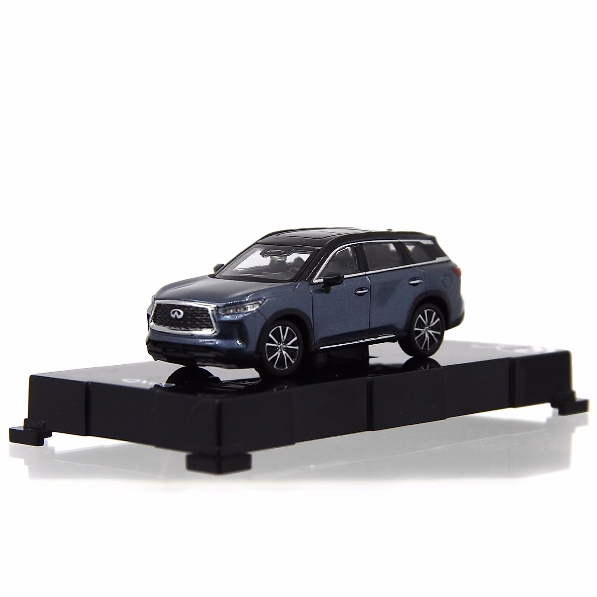 Infiniti 2022 QX60 1：64 Scale Diecast Model Car for Adults Collection Blue