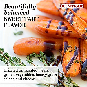 Due Vittorie Oro Gold, Barrel Aged Balsamic Vinegar of Modena IGP With Cork Pourer, All-Natural, Extra Dense Premium Vinegar Aceto Balsamico di Modena IGP Italy - 8.45fl oz / 250ml - Pack of 2