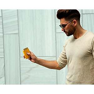 EXENTRI Leather Trifold Wallet - RFID Blocking w/Stainless Steel Locking Clip