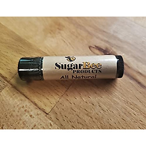 Sugar Bee Products All-Natural Lip Balm - Luxurious Lip Care | Moisturizing & Hydrating | All skin types | Beeswax + Shea Butter + Grapeseed Oil + Vitamin E (Tahitian Vanilla)