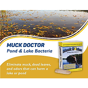 Sanco Industries Muck Doctor, 10 Biological Spikes to Reduce Muck, Perfect for Beach Fronts, Lake Docks and Swimming Areas