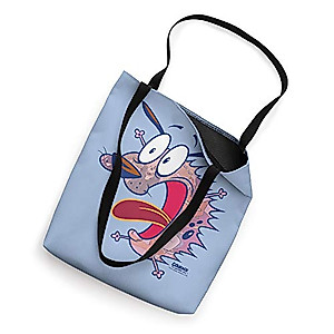 Courage the Cowardly Dog Evil Inside Tote Bag