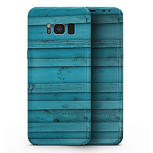 Design Skinz Design Skinz Signature Blue Wood Planks Full-Body Wrap Decal Skin-Kit for The Galaxy S7