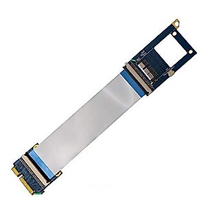 Newest Version Mini CI-E to BCM94360CD Flexible Extender Cable for Mac OS Hackintosh