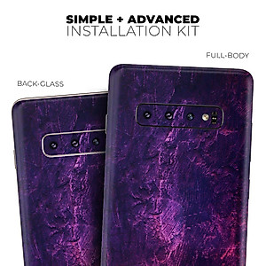 DesignSkinz Abstract Fire & Ice V1 Protective Vinyl Decal Wrap Skin Cover Compatible with The Samsung Galaxy S20 (Screen Trim & Back Glass Skin)