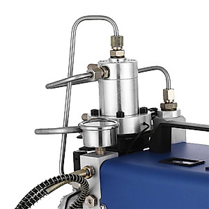 Smarketbuy 30MPa Adjustable Auto-Stop 110V Electric Air Compressor Pump High Pressure Airgun Compressor Rifle PCP Inflator Air Pump (30Mpa Adjustable Auto-Stop)