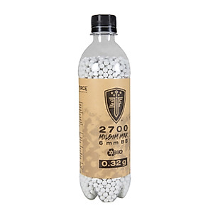 Umarex Elite Force Premium Biodegradable 6mm Airsoft BBS Ammo, .32 Gram (Milsim Max), 2700 Count