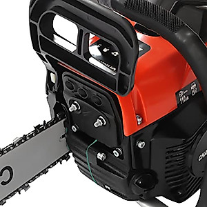 58CC 2 Stroke Gas Chainsaw 18" Gasoline Chain Saw Portable Gas Powered Chain Saws Handed Petrol Woodcutting Saw Set for Cutting Tree, Garden, 4.4HP