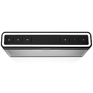 Bose SoundLink III Bluetooth Speaker with Soft Cover Bundle (Gray)