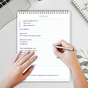 To Do List Notepad Daily Planner Notepad 60 Tear Papers with Checklist, 8 x 11 Inch Work Personal Writing Pad. 2 -pack
